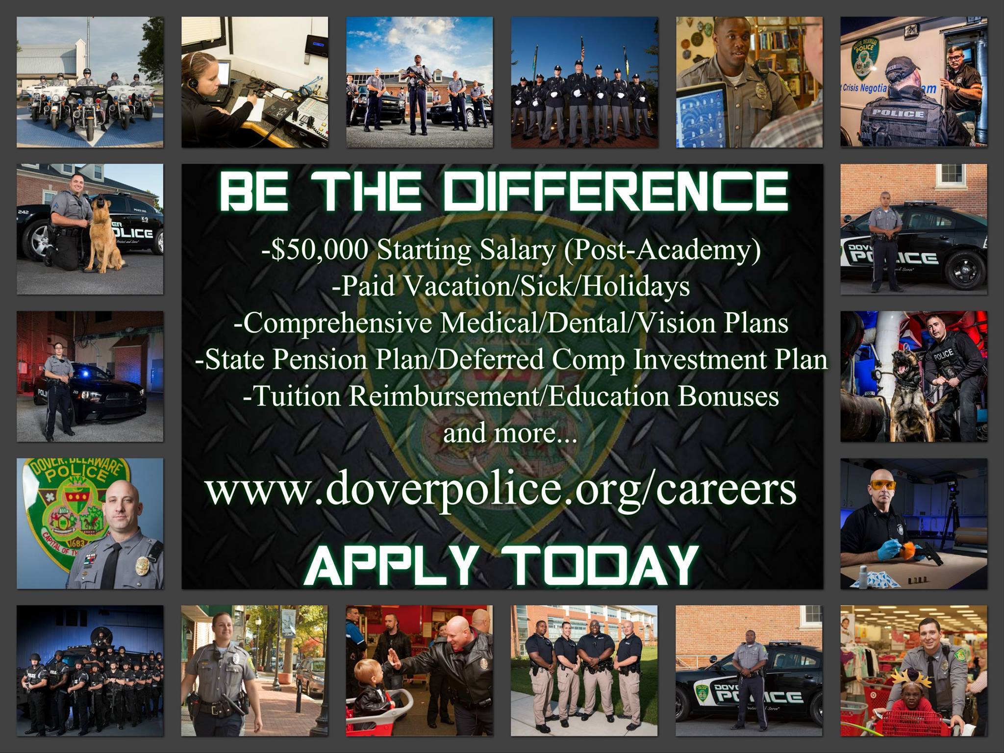 Dover Police Announce Two Recruitment/Hiring Process Seminars 1-2-2018 ...